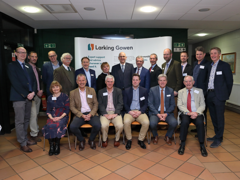 Partner retires from Larking Gowen | Chartered Accountants and Business ...