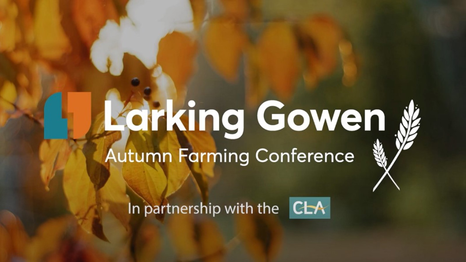 Autumn Farming Conference 2024 | Farms and Rural Business | Larking ...